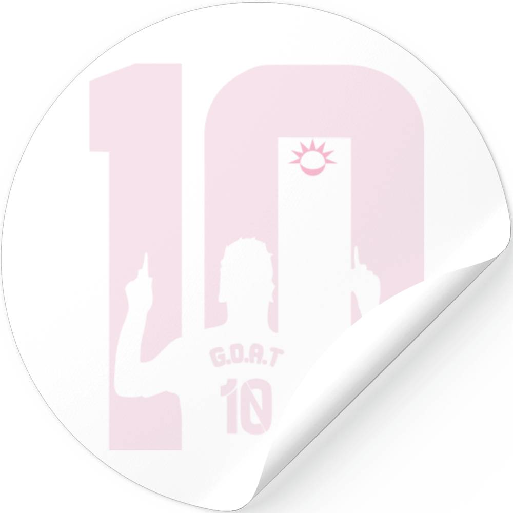 Lionel Messi Inter Miami Stickers, ZIEGE Lionel Messi Stickers