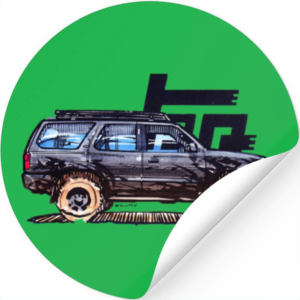 3rd Gen 4Runner TRD - Midnight - 4runner - Stickers