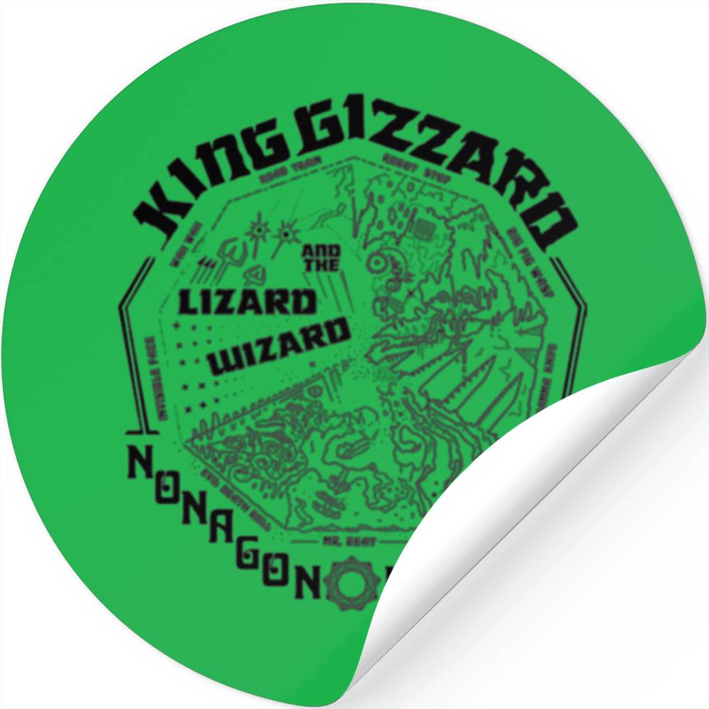 King Gizzard And The Lizard Wizard Stickers