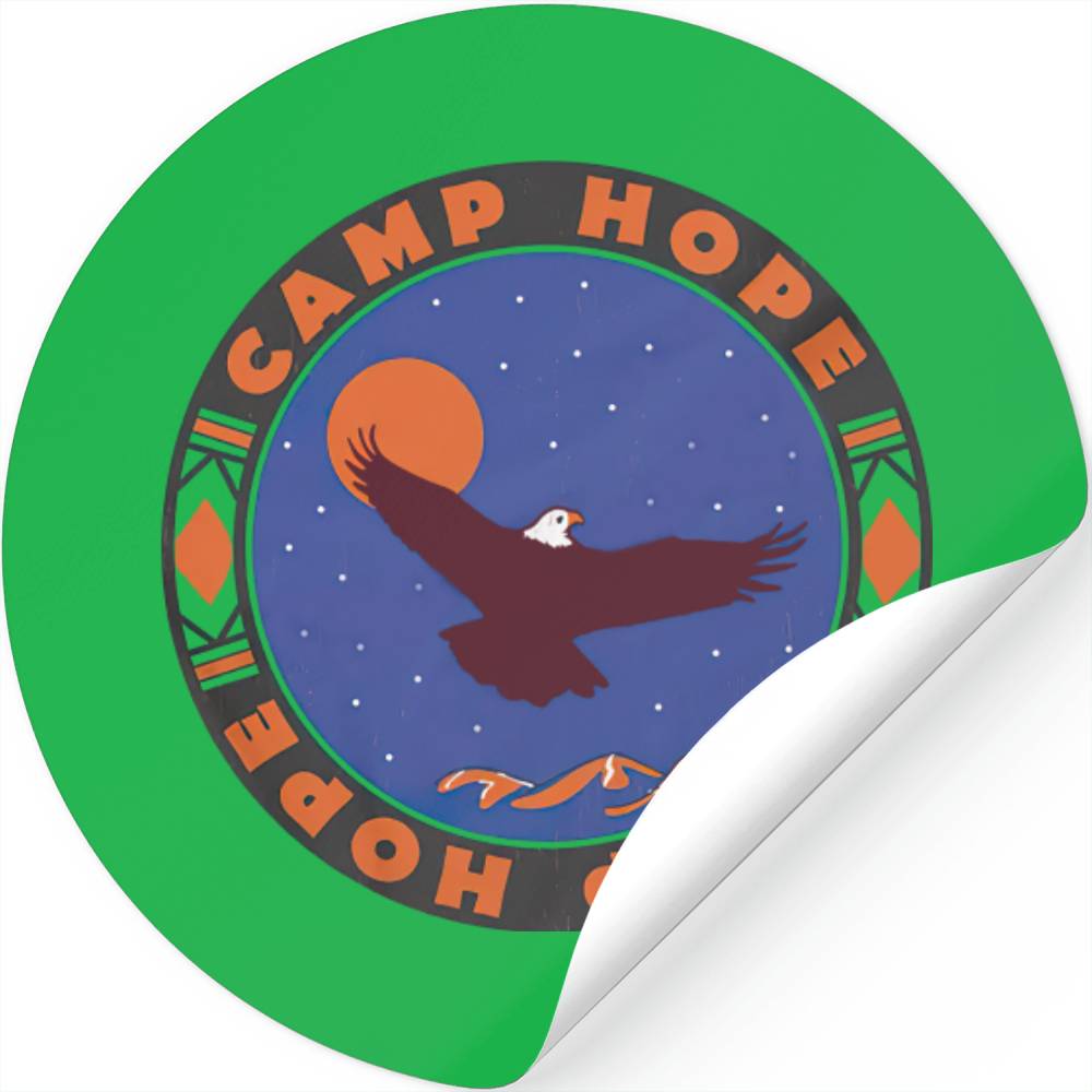 Camp Hope Stickers, 90s Movie Sticker, Funny Movie Stickers