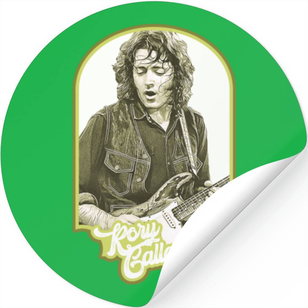 Retro Rory Gallagher Tribute - Rory Gallagher - Stickers