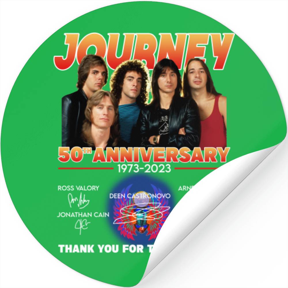 Journey Freedom Stickers, Journey Freedom Tour 2023 50th Anniversary ...