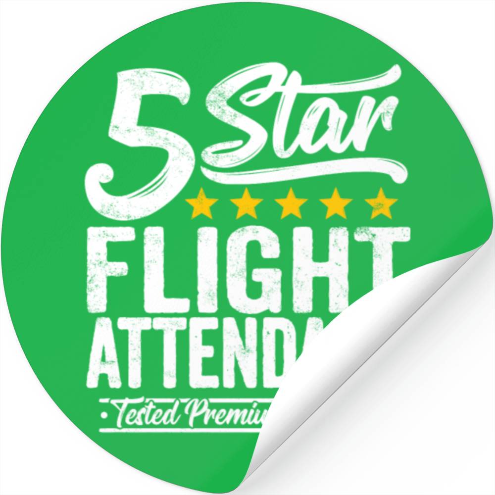 Best Flight Attendant Gift 5 Star Job Workmate