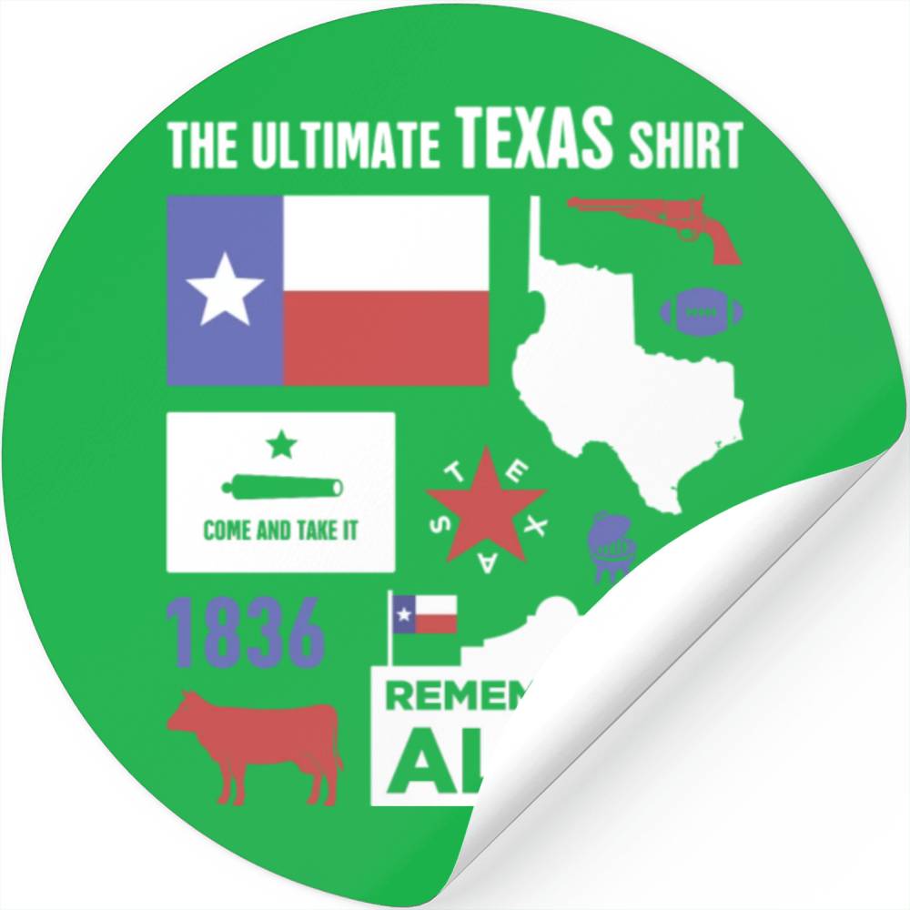 The Ultimate Texas Stickers