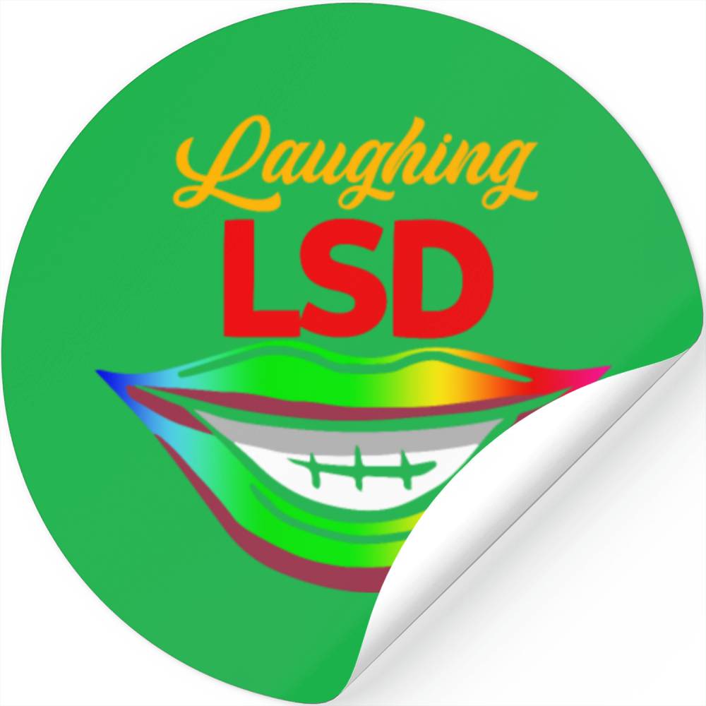 LSD Drug Hallucination Cocaine Stickers