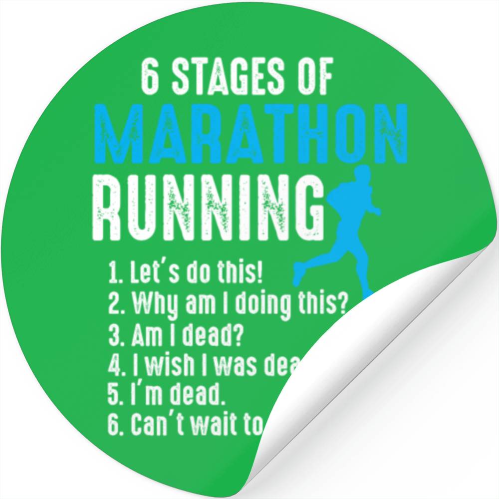 6 Stages Of Marathon Running Runner Triathlon Run