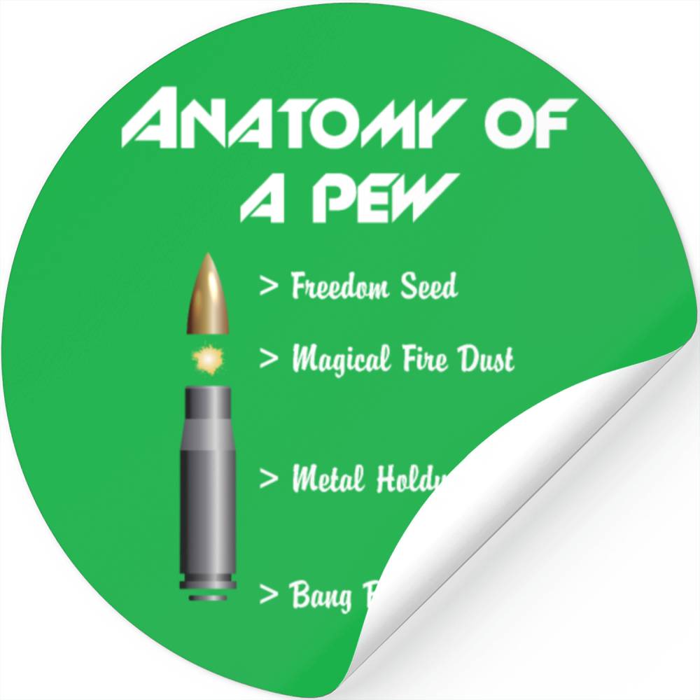 Anatomy Of A Pew Bullet Parts