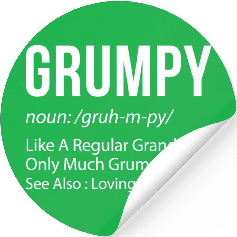 Grumpy Definition Fathers Day Grandpa Quote