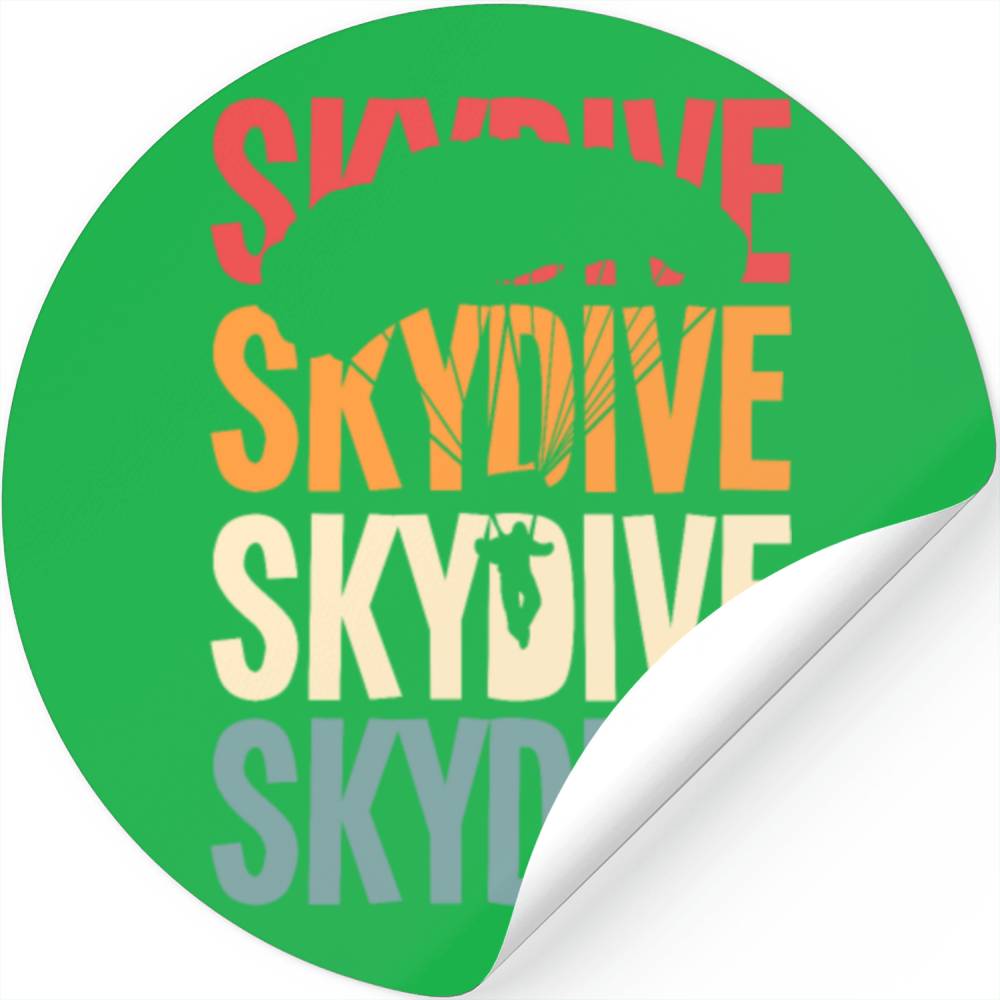 Vintage Skydiver Skydiving Basejumper Paragliding