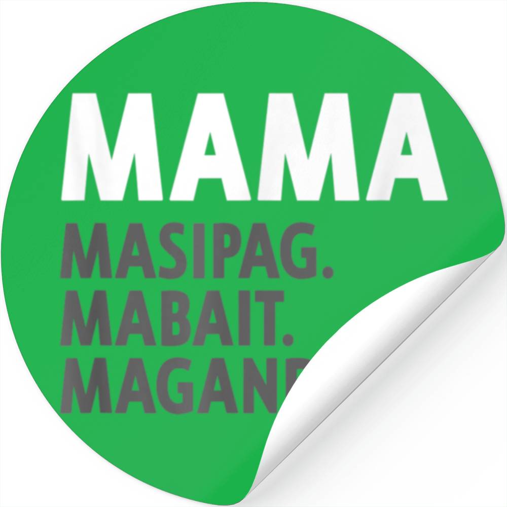 Mama Filipino Mother Mom Funny Filipino Stickers