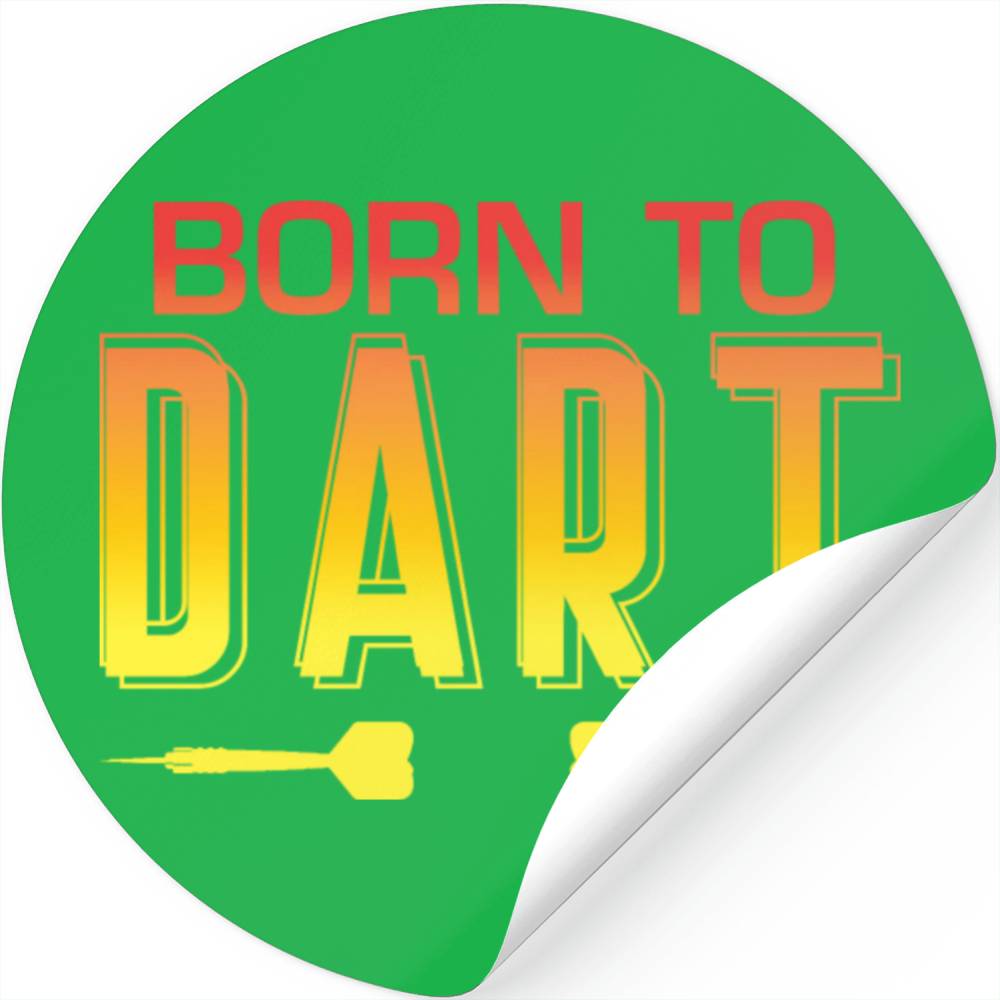 Dart Player Born To Dart Bullseye Throwing Father