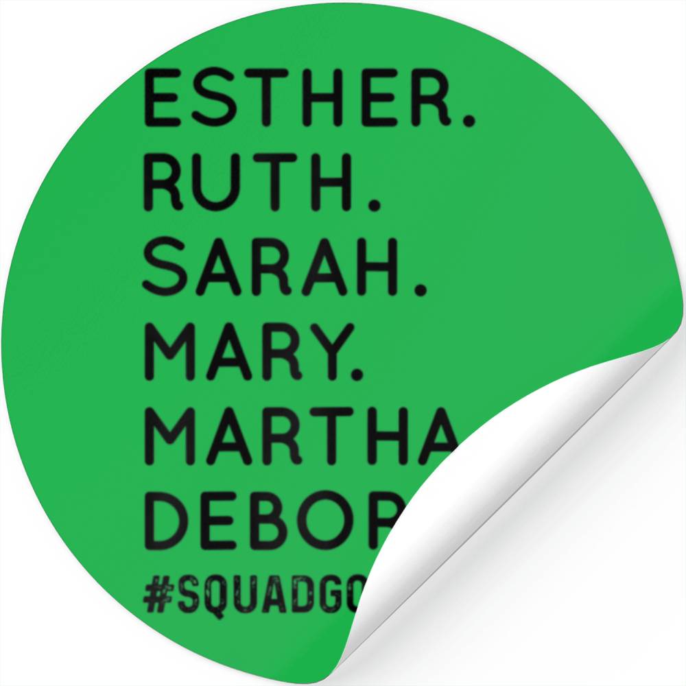 Esther Ruth Sarah Mary Women Of The Bible Squad