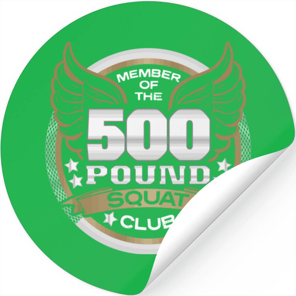 500 Pound Squat Club For Powerlifter Weightlifter