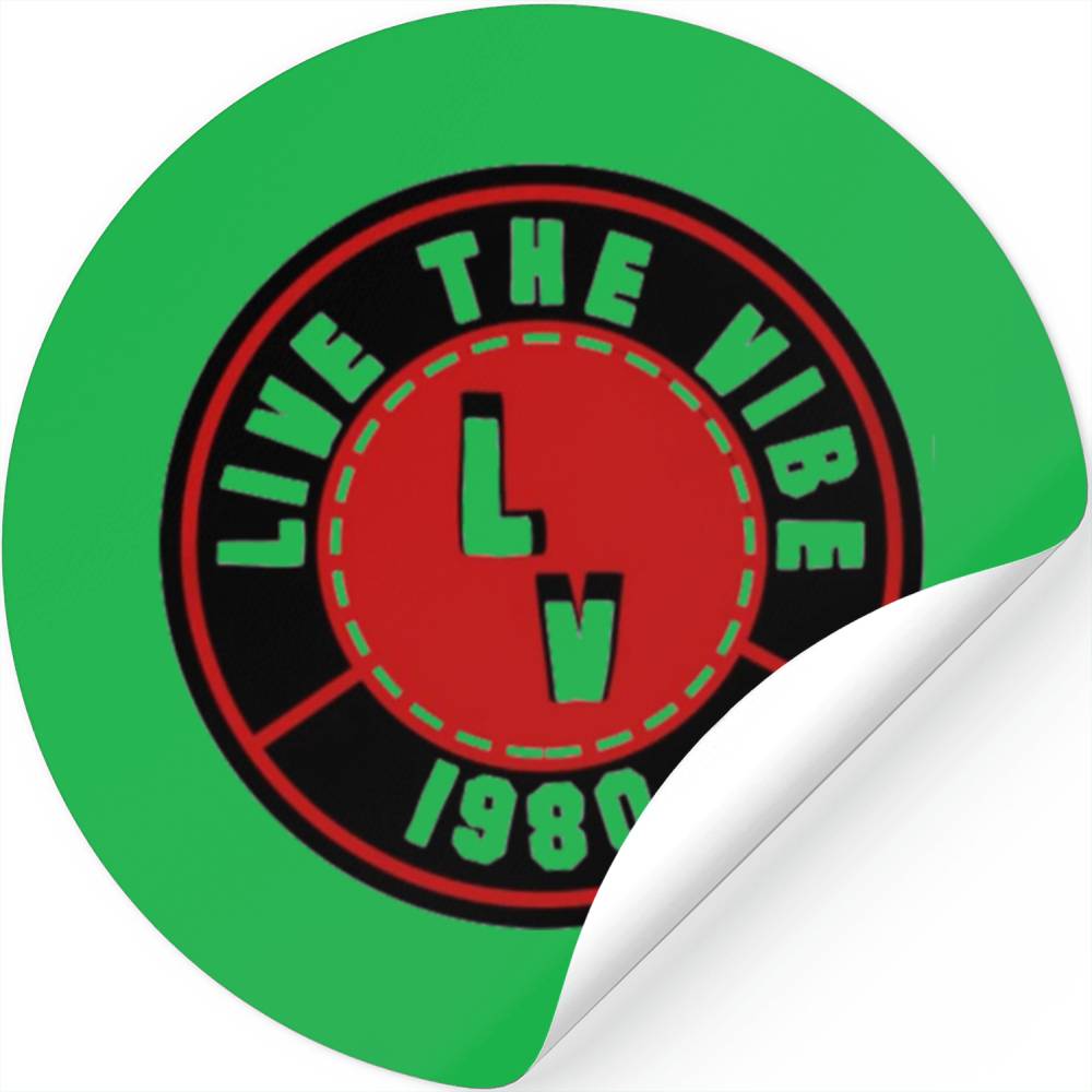 Live The Vibe 1980 Stickers Limited Edition Classic
