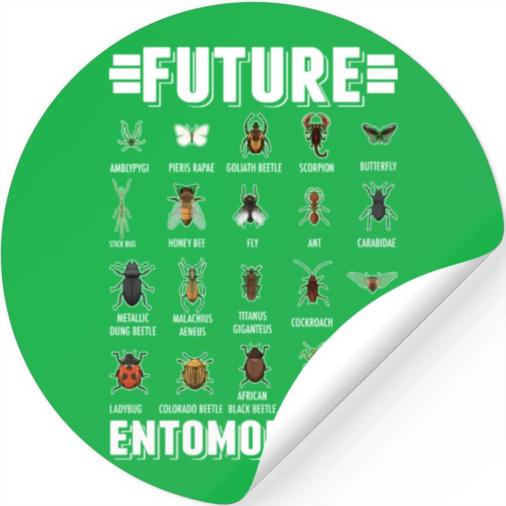 Future Entomologist Boys Girls Insects Bug Types