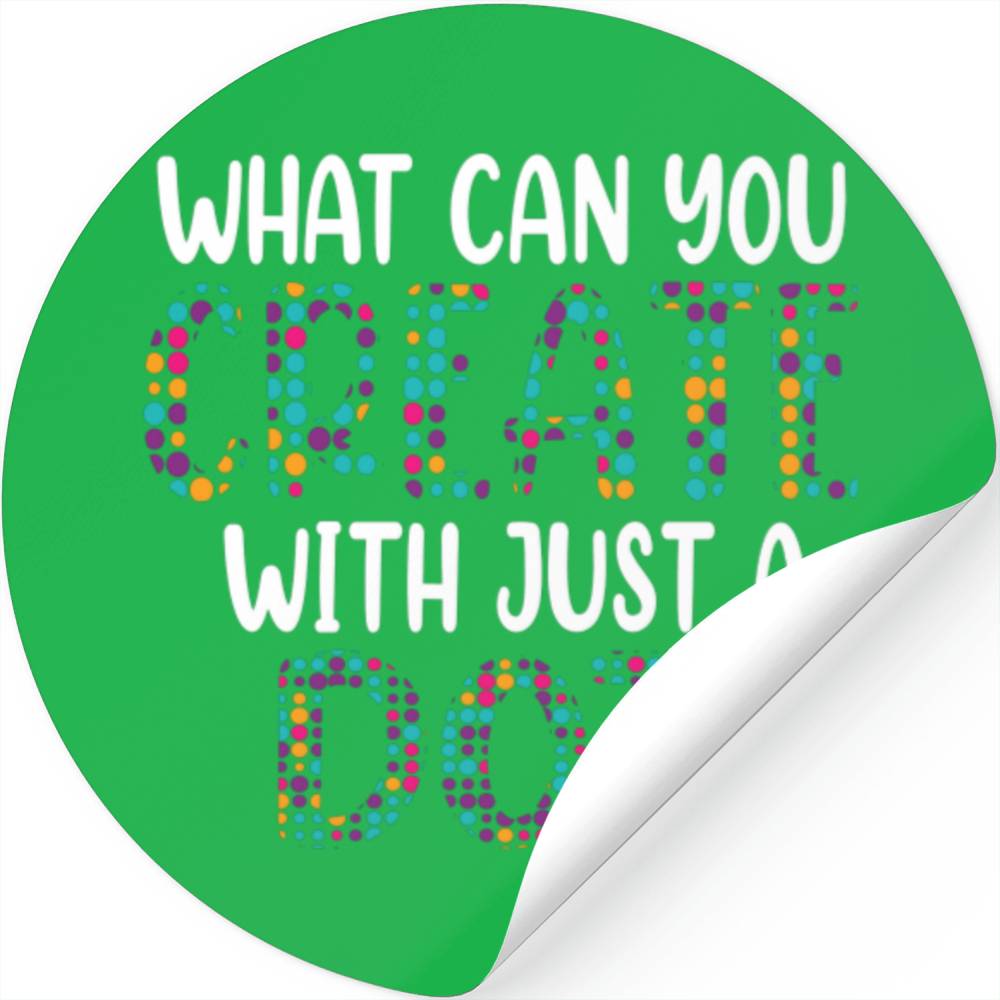 What Can You Create With Just A Dot Stickers