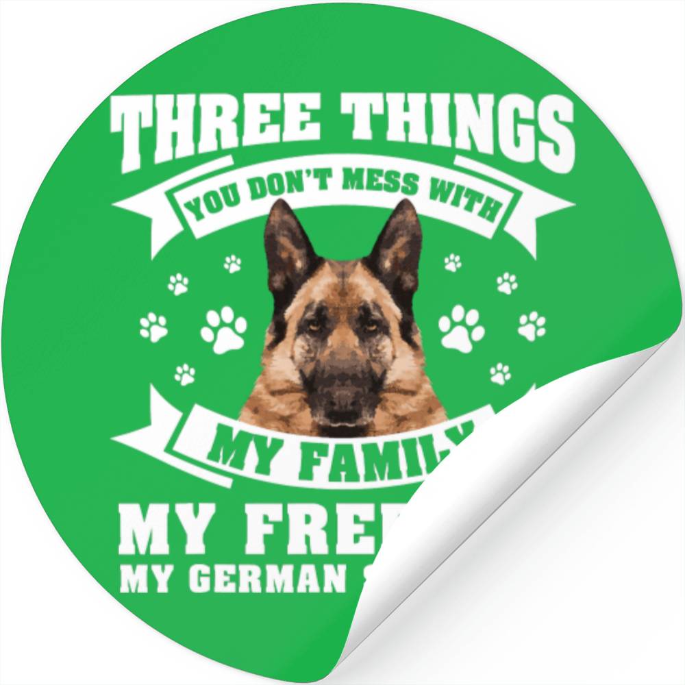 German Shepherd K9 Dog For Owner Men Women Lover 7 Stickers