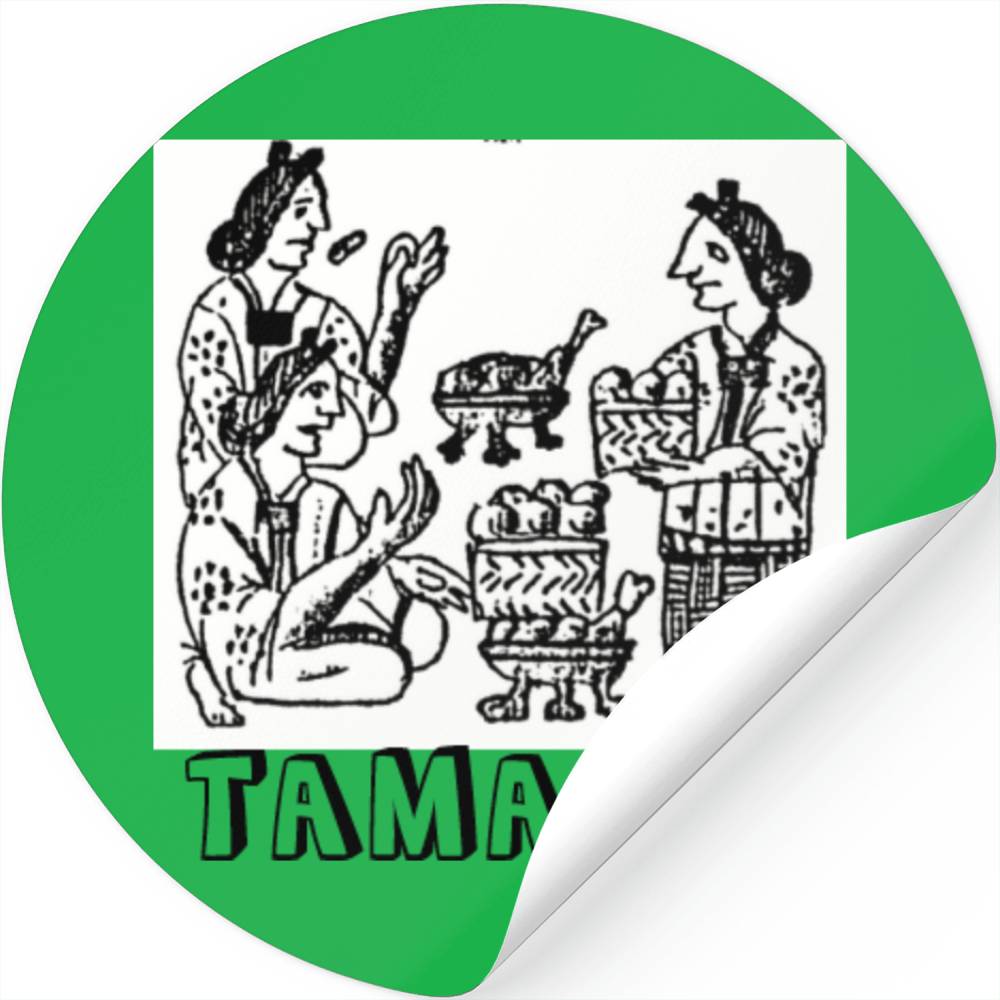 Tamales (Florentine Codex, 16th Century) Stickers