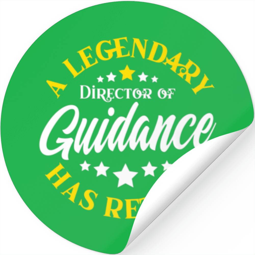 Retired Director Of Guidance Class Of 2022 2023 Re T- Stickers