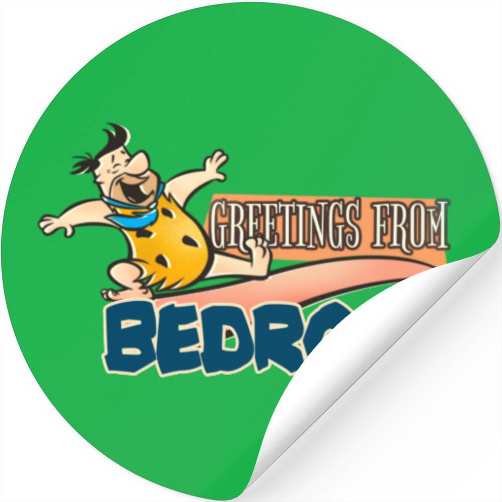 The Flintstones | Fred - Greetings From Bedrock Stickers