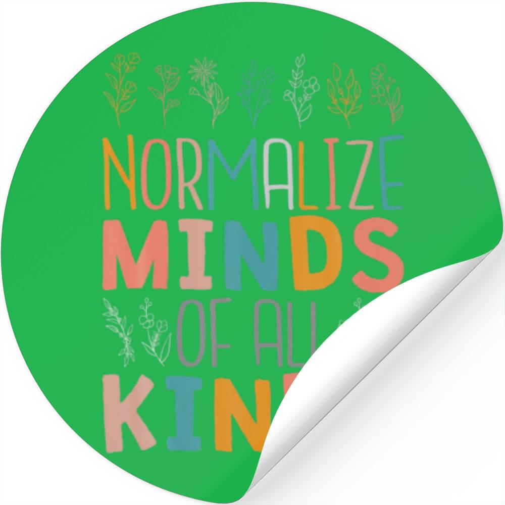 Normalize Minds Of All Kinds Special ED Neurodiver Stickers