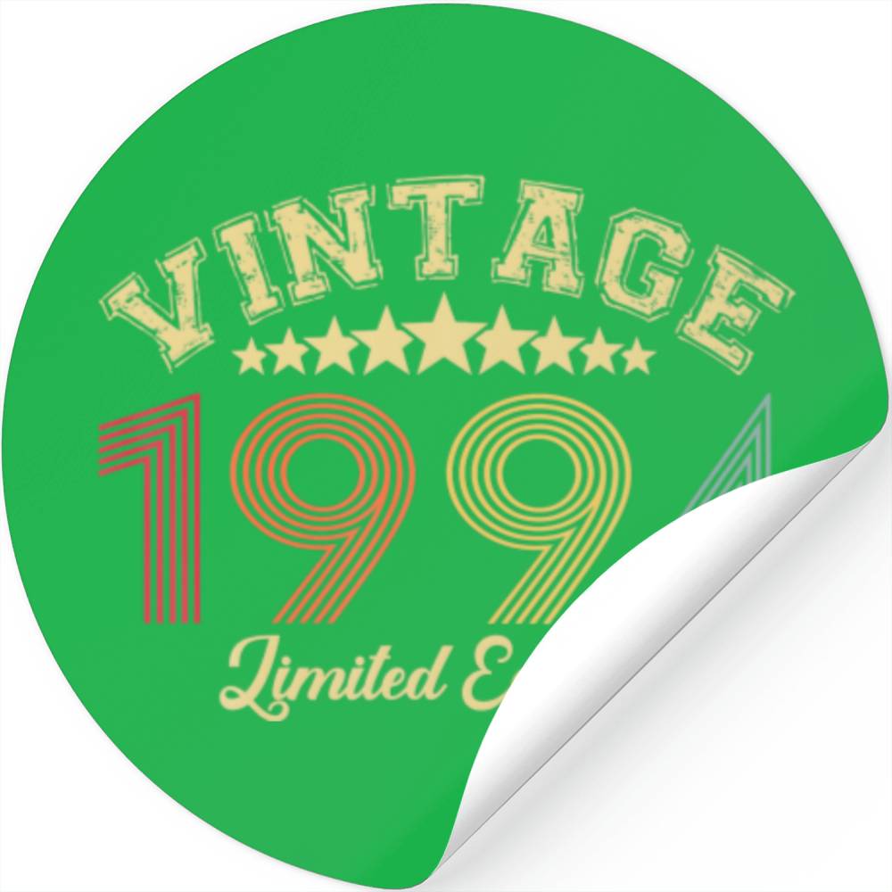 Vintage 1994 Limited Edition 28 Years Of Being Awe Stickers