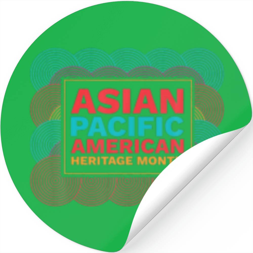 Asian American And Pacific Islander Heritage Month Stickers