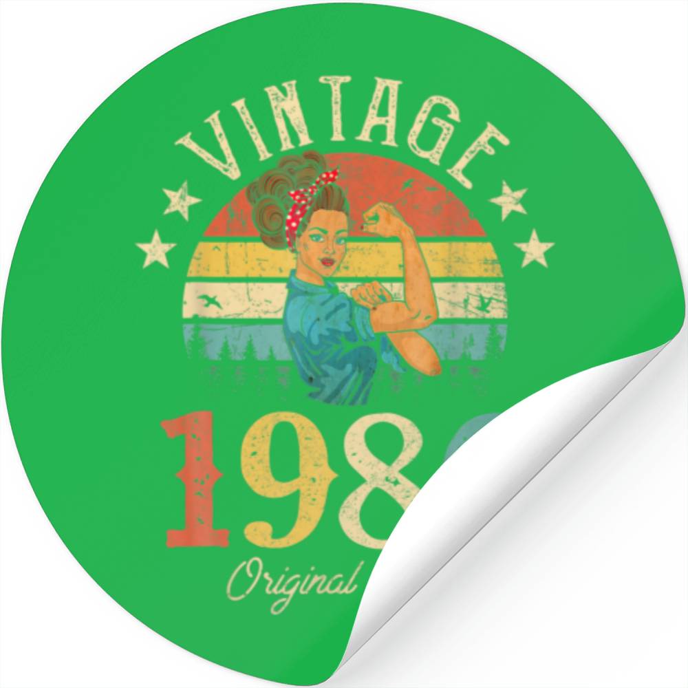 Vintage 1986 Made In 1986 36Th Birthday 36 Years O Stickers