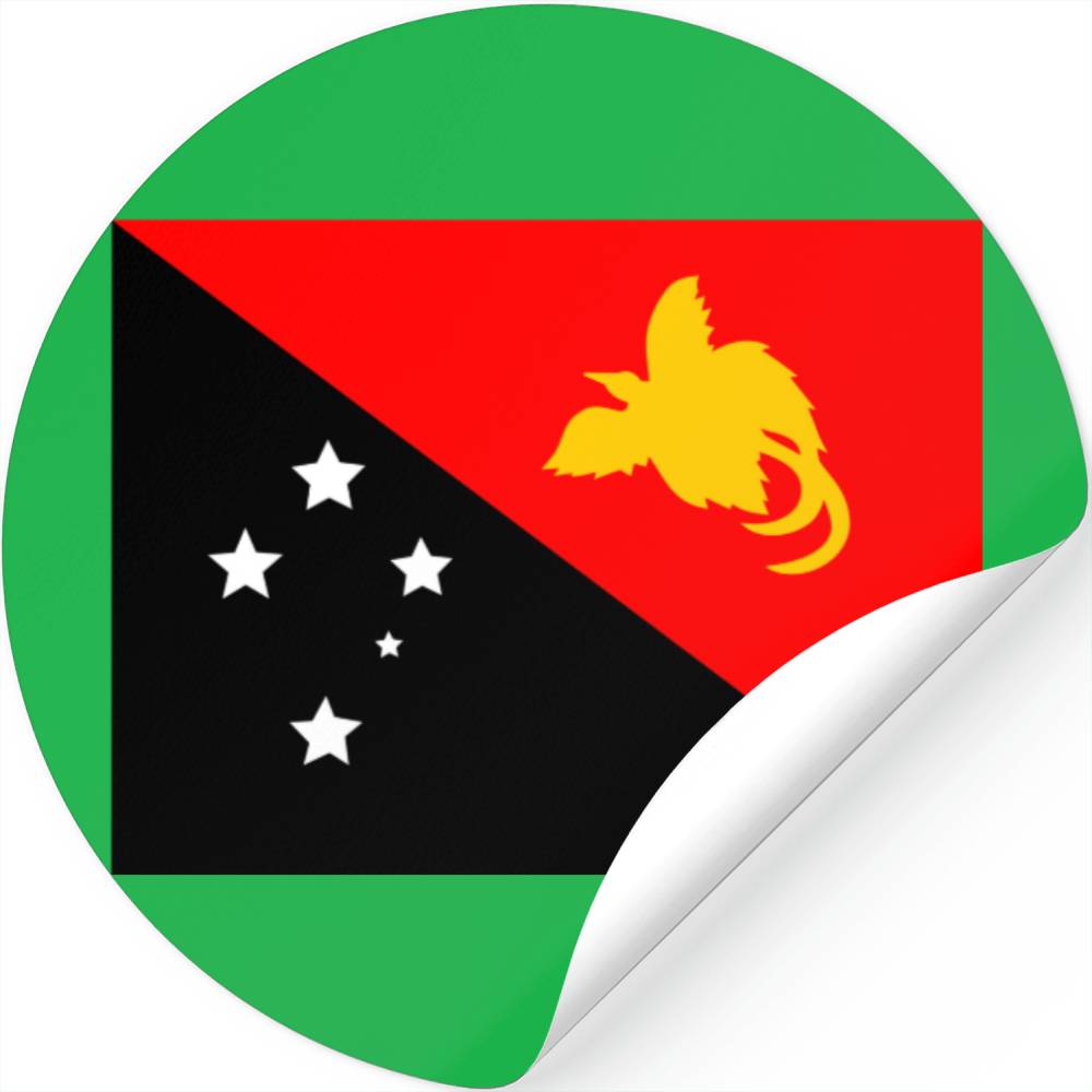 Papua New Guinea Country In Oceania Port Moresby Stickers