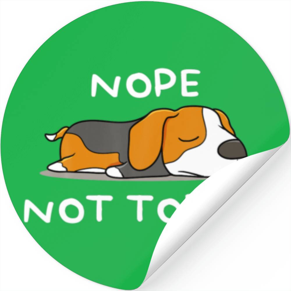 Nope Today Not Rainbow Unicorn Pride Month Event L Stickers