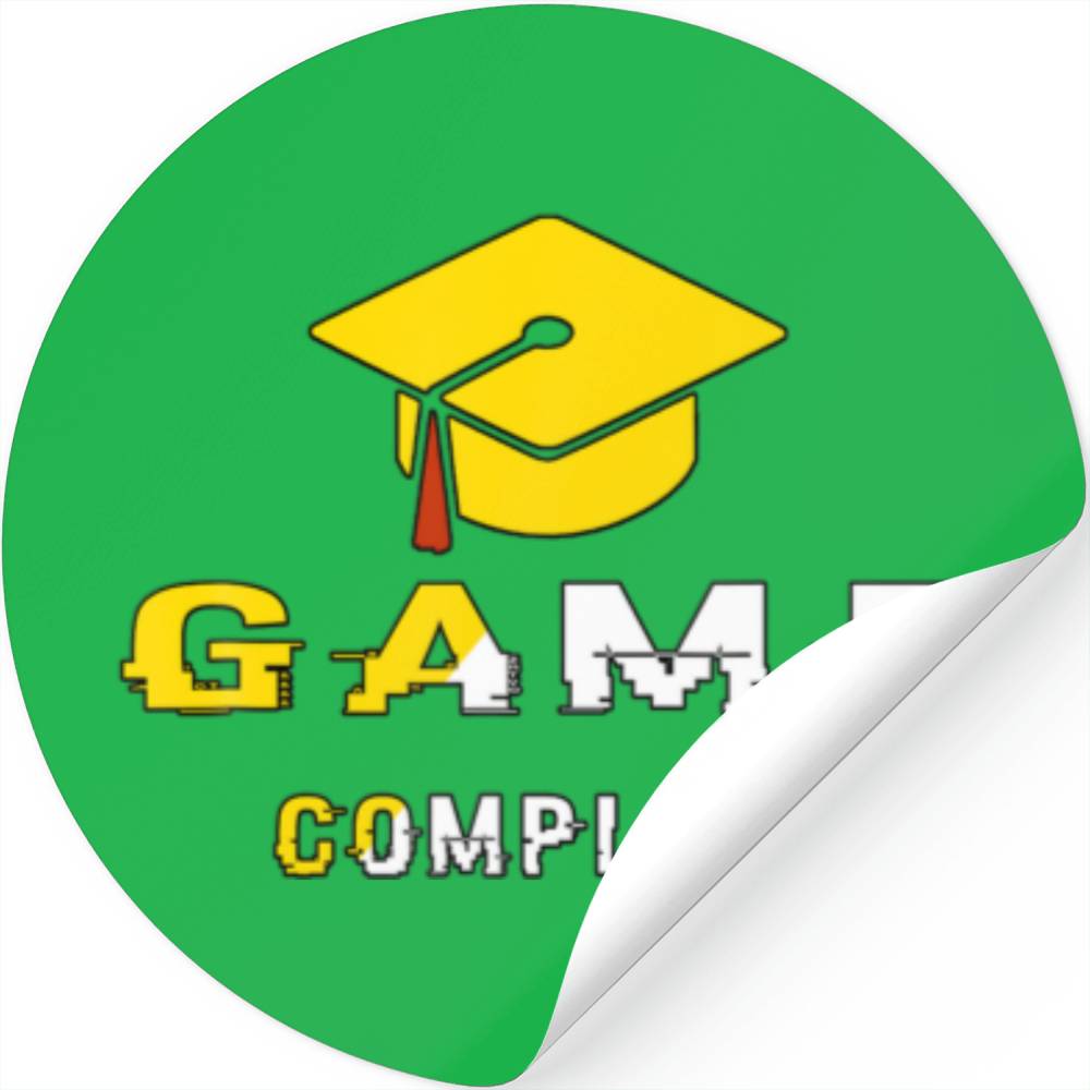 Game Complete Graduation Ceremony 2022 Stickers