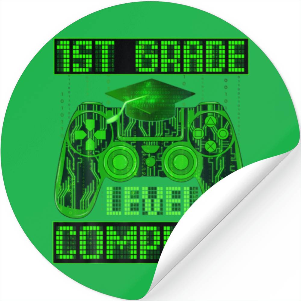 1St Grade Graduation Class Of 2022 Level Complete Stickers