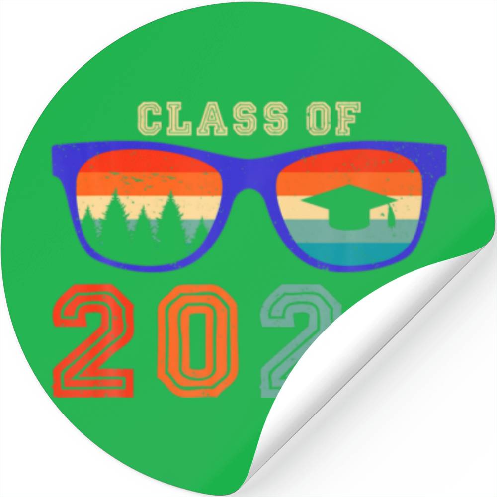 Class Of 2026 Senior Retro School Graduation 2022 Stickers