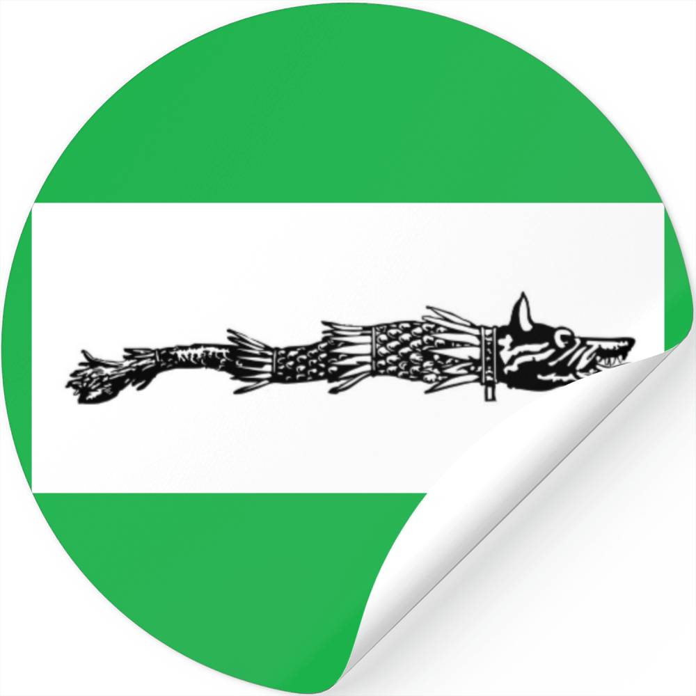 Dacia Wolf Snake Flag History Romania Symbol Dacs Stickers